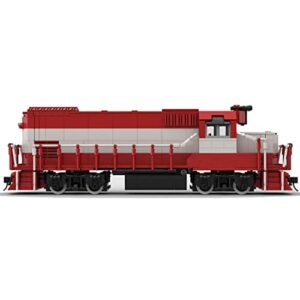 Cospro Retro Train Model Building Blocks, for Frisco GP15 Retro Train, MOC-104691, Collectible MOC Set Toys, Small Particle Building Kit, Compatible with Lego Technic, 1449PCS