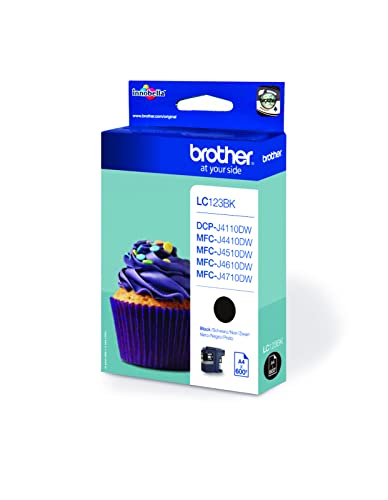 Brother LC-123BK Black Ink Cartridge