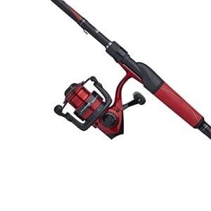 Abu Garcia Red Max Spinning Reel and Fishing Rod Combo, 7' - 1pc