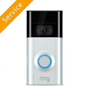 smart doorbell (battery-only) installation