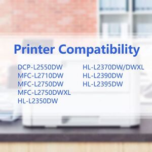 MANDBOY Compatible TN760 Black Toner Cartridge Replacement for Brother MFC-l2710dw HL-2350dw l2350dw DCP l2550dw Printer, 1/Pack TN 760