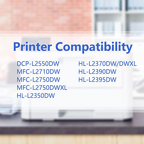 MANDBOY Compatible TN760 Black Toner Cartridge Replacement for Brother MFC-l2710dw HL-2350dw l2350dw DCP l2550dw Printer, 1/Pack TN 760