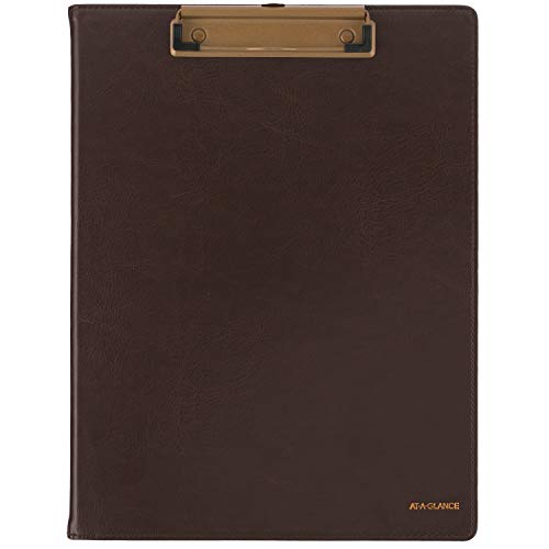 2022 Monthly Planner by AT-A-GLANCE, 8" x 11", Large, Clipboard, Signature Collection, Brown (YP60009)