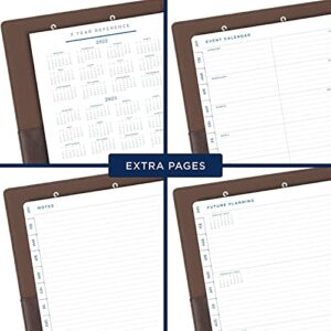 2022 Monthly Planner by AT-A-GLANCE, 8" x 11", Large, Clipboard, Signature Collection, Brown (YP60009)