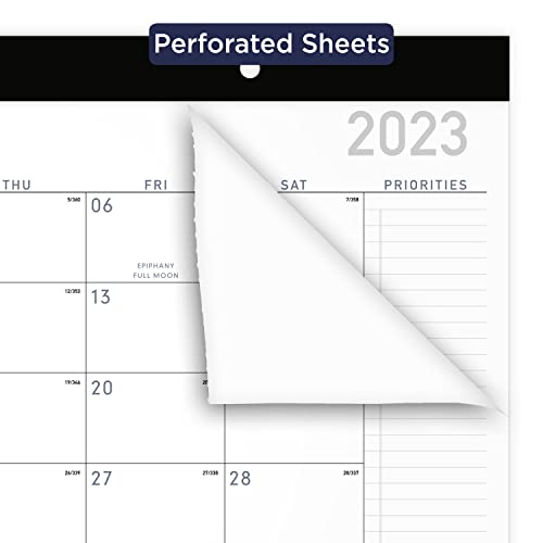 AT-A-GLANCE 2023 Desk Calendar, Desk Pad, 18" x 11", Compact, Monthly, Contemporary (SK14X00)