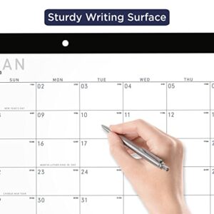 AT-A-GLANCE 2023 Desk Calendar, Desk Pad, 18" x 11", Compact, Monthly, Contemporary (SK14X00)