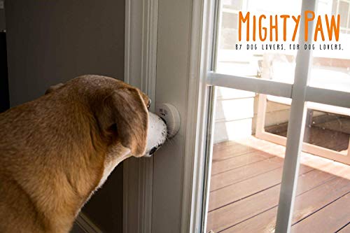 Mighty Paw Smart Bell 2.0 Dog Doorbells for Potty Training | Wireless Electronic Dog Bell for Door Potty Training. Pet Communication Potty Bells for Dogs. Light Press Button Dog Bell (1 Activator)