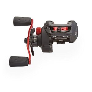 Abu Garcia 1365366 Black Max Low Profile Reel, 6.4: 1 Gear Ratio, 5 Bearings, 26" Retrieve Rate, 18Lb Max Drag, RH, Boxed