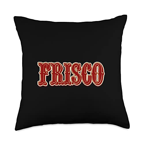 San Francisco Shirts, Frisco, Hella Frisco, SF, Frisco 415 Throw Pillow, 18x18, Multicolor