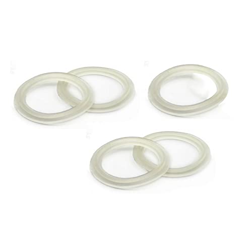 WFCYQ 711-4030 (5) 2" Spa Hot Tub Heater Union Ribbed Gasket for Balboa Gecko O-Ring 7114030B