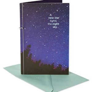 American Greetings Sympathy Card (New Star, Shine Forever)