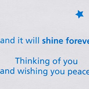 American Greetings Sympathy Card (New Star, Shine Forever)