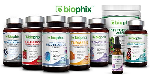 biophix Vitamin K2 MK-7 - 300 mcg 120 Vcaps - High-Potency Supports Strong Bones Immune Health and D-3