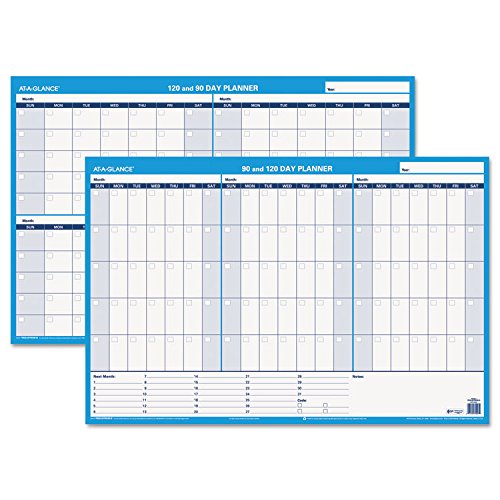 AAGPM23928 - At-A-Glance 90/120-Day Erasable Wall Planner