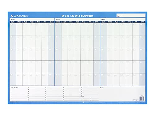 AAGPM23928 - At-A-Glance 90/120-Day Erasable Wall Planner