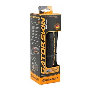 continental ultra gatorskin bicycle tire (700×25, folding, black)