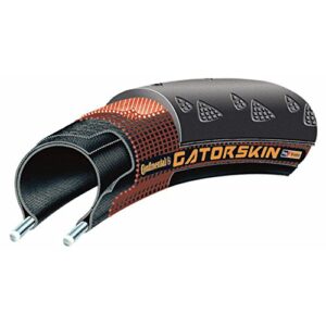 Continental Ultra Gatorskin Bicycle Tire (700x25, Folding, Black)