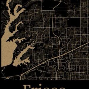 Frisco Texas: Your city, your region, your home! | Composition Notebook 6x9 blank 120 pages