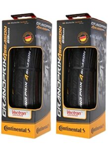 continental grand prix 4-season 700×25 folding clincher tire 2-pack