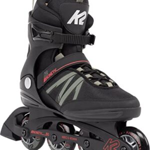 K2 Skate Kinetic 80, Black_Gray, 8.5