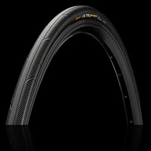 Continental Ultra Sport III 700x23 Black/Black Folding PureGrip - Pair (2 Tires)