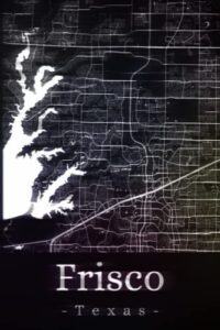 frisco texas: your city, your region, your home! | composition notebook 6×9 blank 120 pages