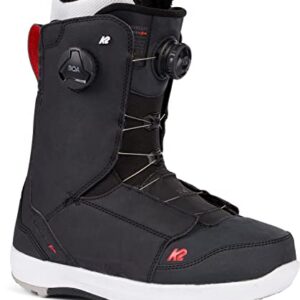 K2 Boundary Clicker X HB Snowboard Boots Mens Sz 9 Black