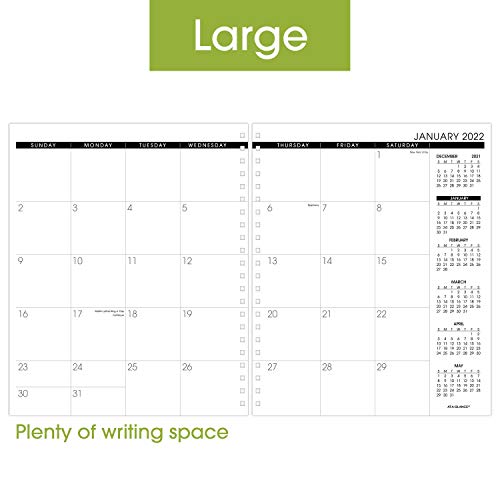 2022 Monthly Planner Refill for 70-236 or 70-296 by AT-A-GLANCE, 9" x 11", White (7092372)