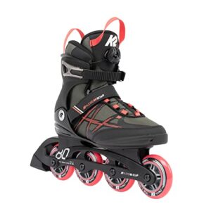 k2 skate alexis 80 boa, 8, gray_coral