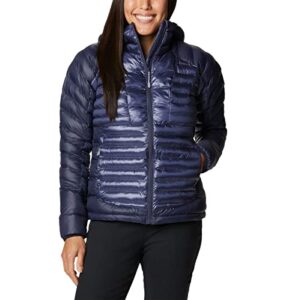 columbia women’s labyrinth loop hooded jacket, nocturnal/dark nocturnal, medium