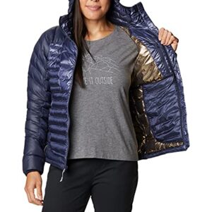 Columbia Women's Labyrinth Loop Hooded Jacket, Nocturnal/Dark Nocturnal, Medium