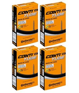 continental race 28″ 700×20-25c inner tubes – 60mm presta valve (pack of 4 tubes)