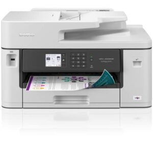 brother mfc-j5340dw business color inkjet all-in-one printer with printing up to 11”x17 (ledger) size capabilities