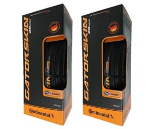 continental gatorskin duraskin tire, 2-count (folding, 700 x 32mm)