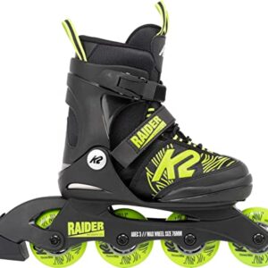 K2 Skate Raider,Black_Lime,4-8