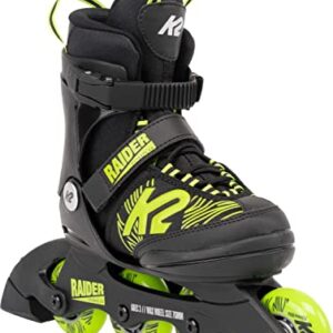 K2 Skate Raider,Black_Lime,4-8