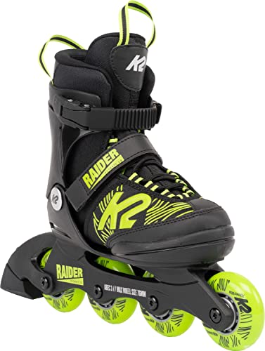 K2 Skate Raider,Black_Lime,4-8