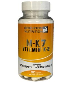 grid-iron nutrition vitamin k2 menaquinone-7 (mk-7) 100 mcg dietary supplement suppots bone & health – 90 capsules