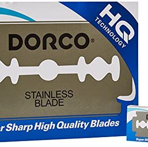 Dorco ST300 Platinum Extra Double Edge Razor Blades - 100 Ct