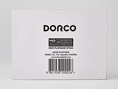 Dorco ST300 Platinum Extra Double Edge Razor Blades - 100 Ct