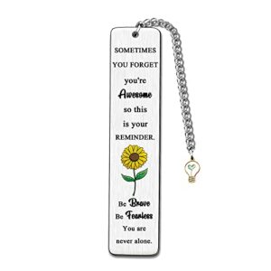 inspirational bookmarks women men son grandson bookmark appreciate brother sister birthday gifts graduation back to school gifts encouragement best friend retirement christmas keepsakes (sometimes)