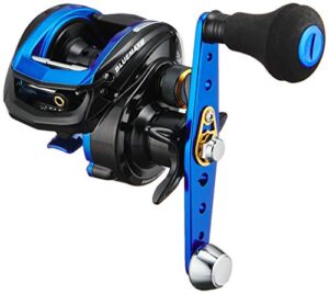 abu garcia blue max ship 3-l bait reel, left handle