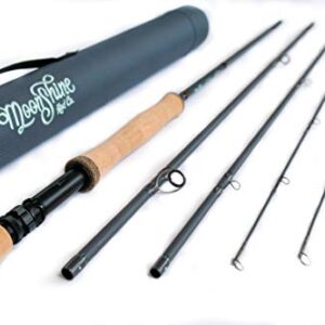 Moonshine Rod Co. The Outcast II Salt Fly Fishing Rod with Extra Tip