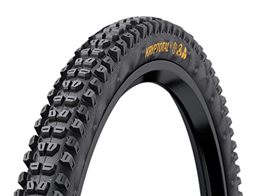 Continental Kryptotal-R 29 x 2.6 -Enduro Casing - Soft Foldable MTB Mountain Bike Tire - Black