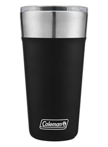 coleman insulated stainless steel 20oz brew tumbler, black