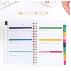 At-A-Glance Emily Ley 2023 Simplified Planner Weekly/Monthly 8.5" x 5.375", Floral