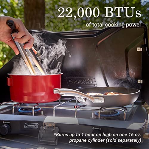 Coleman Triton+—2 Burner Propane Gas Camping Stove