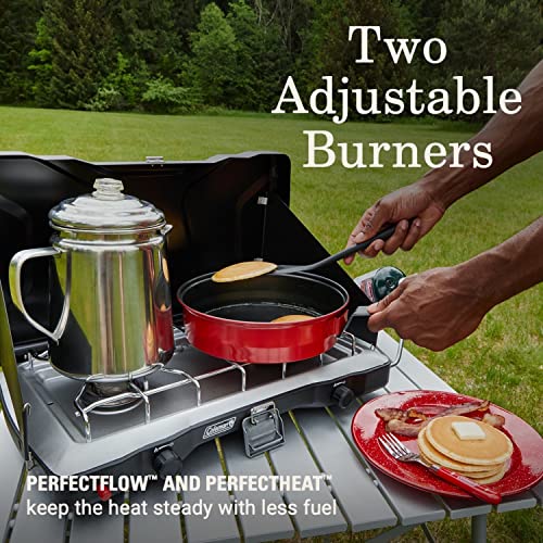 Coleman Triton+—2 Burner Propane Gas Camping Stove