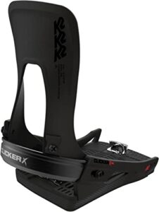 k2 clicker x hb snowboard bindings mens sz m (7-9.5) black