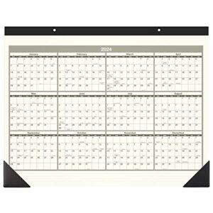 AT-A-GLANCE 2023 RY Recycled Monthly Desk Pad, Large, 22" x 17"